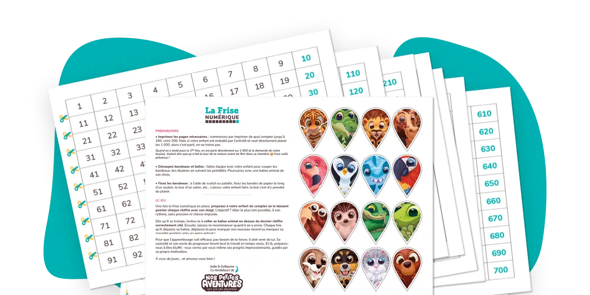 La Frise numérique - Téléchargement gratuit PDF – Nos Petites Aventures